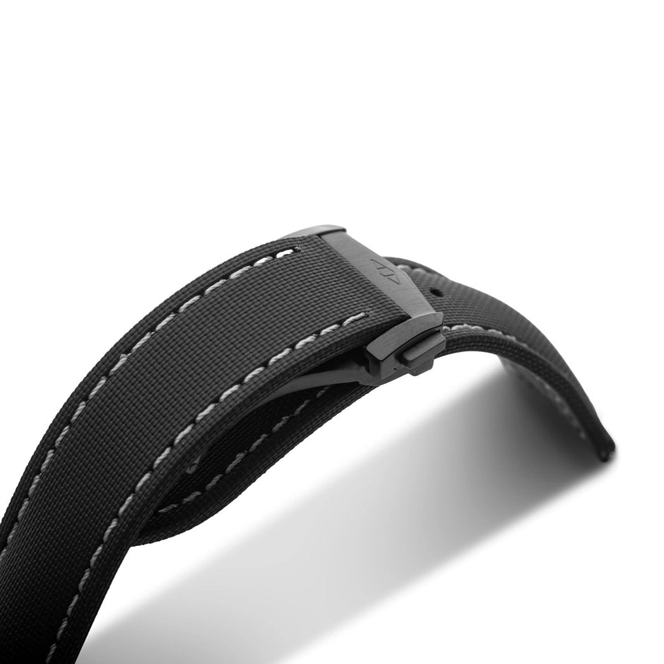 Artem LoopLess HydroFlex Event Horizon Sailcloth Watch Strap