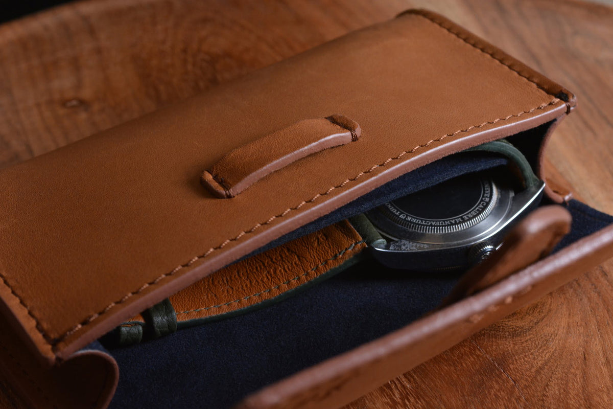 Fluco x Gentry Labs Leather Watch Case | Holben's