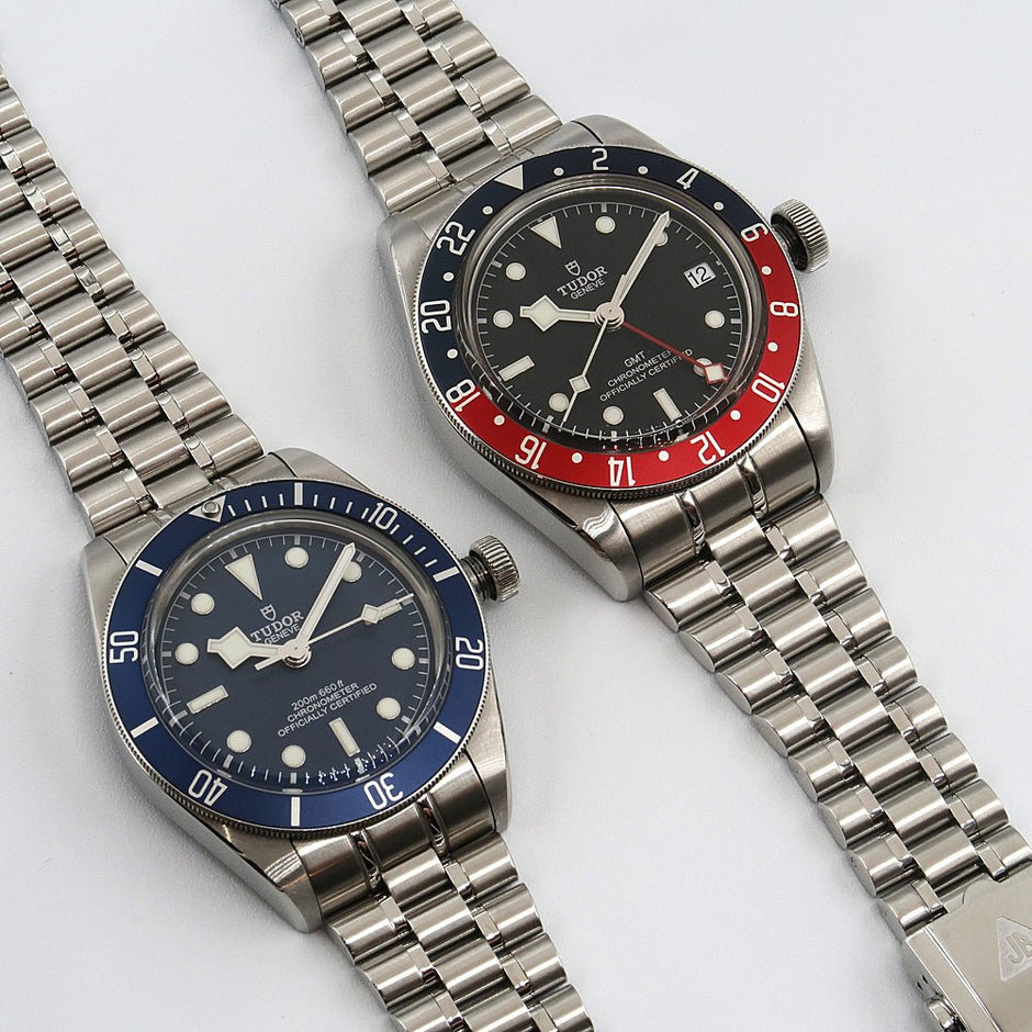 Forstner Bullet Stainless Steel Watch Bracelet TUDOR Black Bay | Holben's