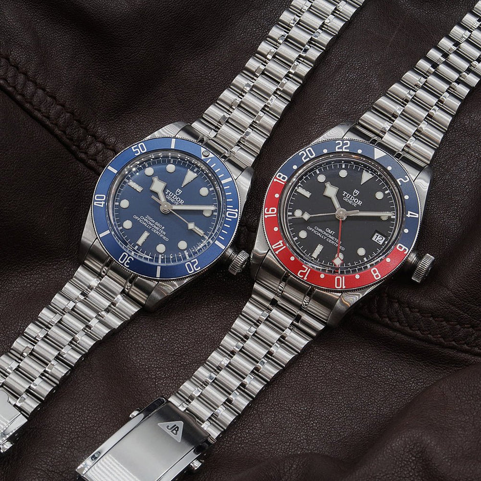 Forstner Bullet Stainless Steel Watch Bracelet TUDOR Black Bay | Holben's