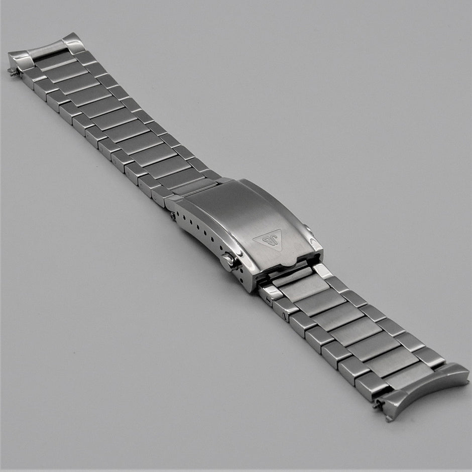 Forstner Contemporary Flat Link Omega Speedmaster Watch Band