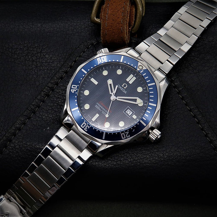 Forstner Flat Link Stainless Steel Watch Bracelet Omega Seamaster ...