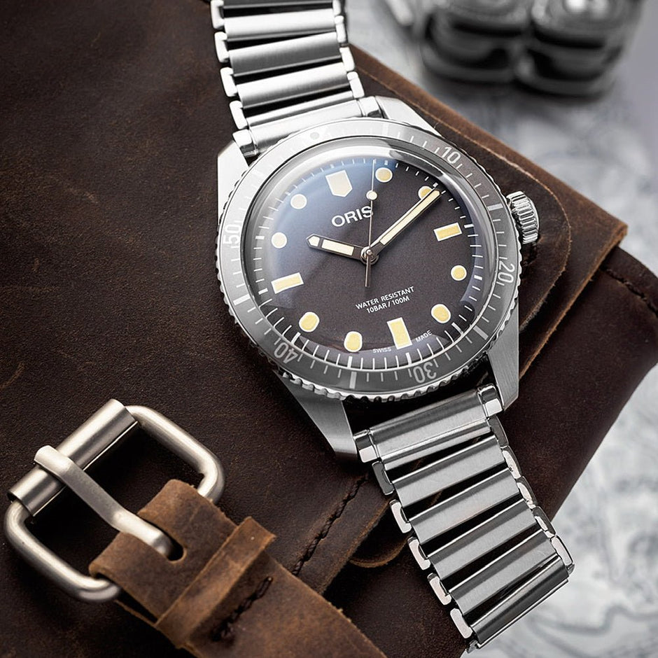 Forstner Klip Stainless Steel Ladder Watch Bracelet | Holben's