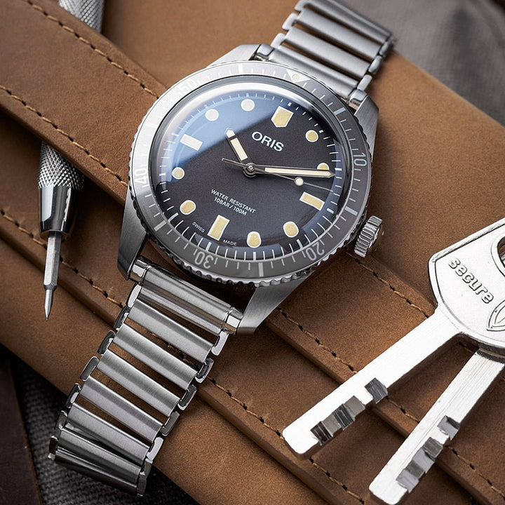 Forstner Klip Stainless Steel Ladder Watch Bracelet | Holben's