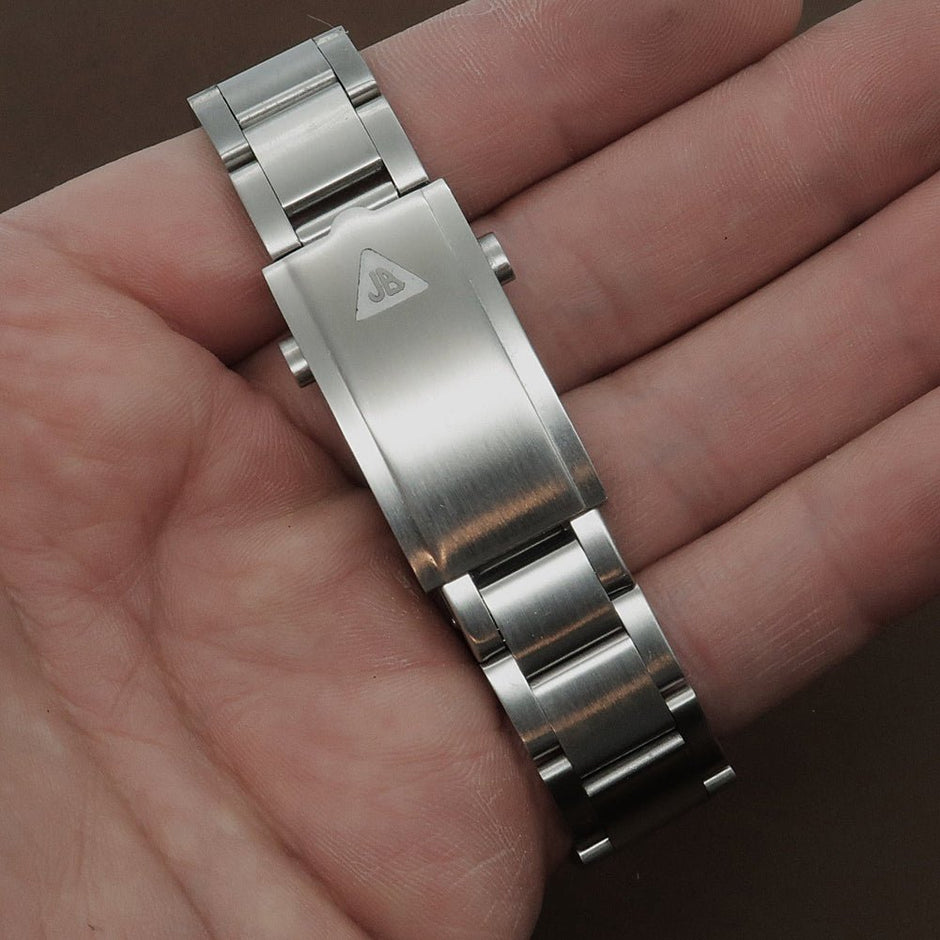 Forstner Model O Steel Watch Band for Omega Speedmaster